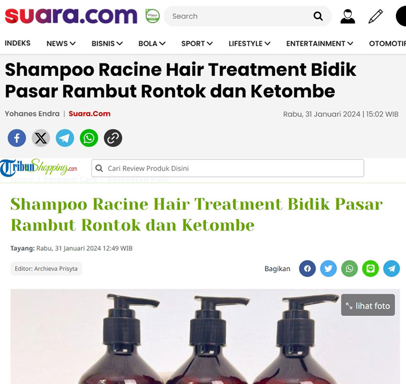 Racine Hair Treatment Shampoo - Racine